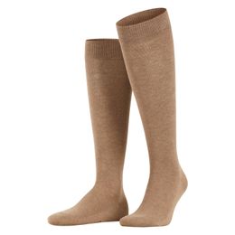 Falke Kinder Kniestr&uuml;mpfe "Family", Gr. 43, braun, Obermaterial: 92% Baumwolle CO. 7% Polyamid PA. 1% Elasthan EL., Socken