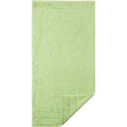 Egeria Handt&uuml;cher &raquo;Prestige&laquo; Uni Programm mit Streifenbord&uuml;re, SUPIMA Baumwolle gr&uuml;n Walkfrottee, Obermaterial: 100% Baumwolle B/L: 50cmx100cm, 2 Stk., 