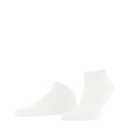 Falke Herren Sneakersocken "ClimaWool", Gr. 43, wei&szlig;, Obermaterial: 50% Polyamid PA. 24% Lyocell CLY. 24% Wolle WO. 2% Elasthan EL., Socken