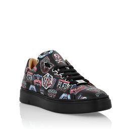 Philipp Plein Herren Sneaker "Low-Top-Sneaker", Gr. 45, schwarz, Schuhe