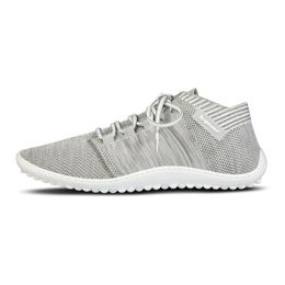 Leguano Damen Barfu&szlig;schuh &raquo;BEAT&laquo; , Freizeitschuh, Halbschuh, Schn&uuml;rschuh f&uuml;r Maschinenw&auml;sche geeignet grau 41