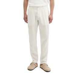 Marc O'Polo Marc O'polo Herren Marc O'Polo Leinenhose &raquo;Osby jogger pleats&laquo; wei&szlig; 32, L&auml;nge 30