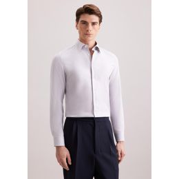 Seidensticker Herren Businesshemd "Schwarze Rose", wei&szlig;, Gr. 43, Strukturmuster, 100% Baumwolle, Hemden, Slim 1/1 Covered-Button-Down-Kragen Struktur