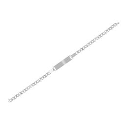 Adelia&acute;s ADELIA ́S Damen Armband "Armband &ndash; Panzerarmband aus Edelstahl 18 cm", 18cm, Edelstahl, silber, Edelstahl, Armb&auml;nder, Ein stilvolles Geschenk f&uuml;r