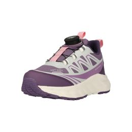 ZIGZAG Kinder Sneaker "Nuovo", Gr. 35, lila, Kunstfaser, Lederimitat, Schuhe, wasserdicht und atmungsaktiv