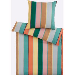 Bettw&auml;sche HEINE HOME, bunt, Mako-Satin, 100% Baumwolle, Bettw&auml;sche