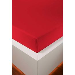 bellana Spannbettlaken &raquo;bellana deluxe mit Elasthan, Jersey 230 g/m&sup2;, Premium-Qualit&auml;t&laquo; mit 5% Elasthan, f&uuml;r Matratzen bis 35cm H&ouml;he, b&uuml;gelfrei, 
