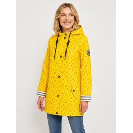 ANKERGLUT Damen Regenjacke "Friesennerz ANKERGLUTZAUBER", gelb, Gr. 36, Web, Obermaterial: 100% Polyurethan. Futter: 100% Polyester, Jacken, auch in