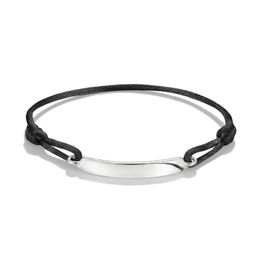 Thomas Sabo Damen Thomas Sabo Armband &raquo;Together Textilarmband&laquo; silber 24, Silber 925 (recycelt) Textil