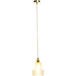 Kayoom H&auml;ngeleuchte &raquo;Mona&laquo; E27 1 Stk. handgefertigt, modern transparent &Oslash; 17cm H: 27cm, 1 Stk.