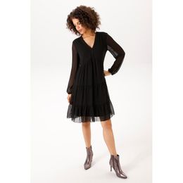 Aniston Casual Damen Aniston CASUAL Tunikakleid aus zartem Chiffon - NEUE kOLLEKTION 38, N-Gr