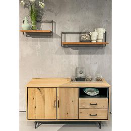 GUTMANN FACTORY Sideboard Kommode, Breite 150 cm beige MDF B/H/T: 150cm x 80cm x 43cm, 2 Stk., 2 Stk.