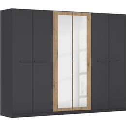 Kleiderschrank OTTO HOME, B:271cm H:210cm T:54cm, grau, Holzwerkstoff, Kinderzimmer, Schr&auml;nke, "Mehrzweckschrank Aktenschrank M&ouml;bel Mietswohnung
