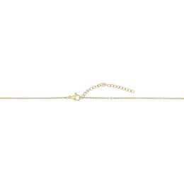 Adelia&acute;s ADELIA ́S Damen Kette ohne Anh&auml;nger "Halskette &ndash; Buchstabe N aus Edelstahl 45+5", 50cm, Edelstahl, gold, Edelstahl, Halsketten, Perfekt zum