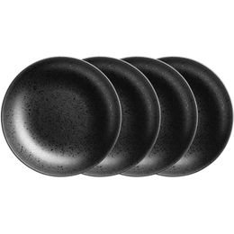 M&auml;ser M&Auml;SER Suppenteller "Essential", 22cmschwarz, Speiseteller, Teller Set