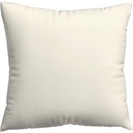 Kissenbezug Schlafgut, B:80cm L:80cm, gelb, Jersey, Obermaterial: 95% Baumwolle, 5% Elasthan, Kissenbez&uuml;ge, "Premium Kissenbezug Knitted Jersey (1