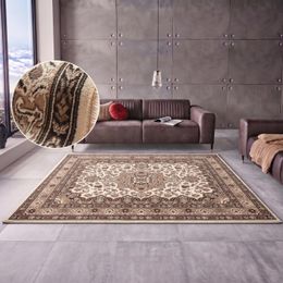 Teppich Hanse Home, B:160cm H:9mm L:230cm, beige, Polypropylen (PP), Wohnzimmer, Teppiche, "Parun T&auml;briz", Kurzflor, Orient, L&auml;ufer, Vintage,