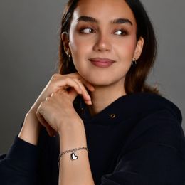 Adelia&acute;s ADELIA ́S Damen Armband "Armband aus Edelstahl 21 cm", 21cm, Edelstahl, silber, Edelstahl, Armb&auml;nder, Perfekt als Geschenk zum einen besonderen Tag