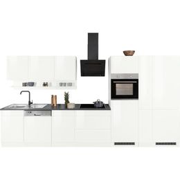 KOCHSTATION K&uuml;chenzeile &raquo;KS-Virginia,neu in verbesserter Ausf&uuml;hrung&laquo; Breite 390 cm, Soft-Close, ohne E-Ger&auml;te bunt B/H/T: 390cm x 60cm, ohne E-Ger&auml;te