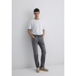 Mavi Herren Straight-Jeans "MARCUS"lt grau Mavi schwarz, Gr. 31, 92% Baumwolle, 6% Elastomultiester, 2% Elasthan, Jeans
