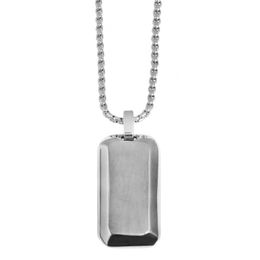 Adelia&acute;s ADELIA ́S Damen Kette mit Anh&auml;nger "Unisex Edelstahl Halskette mit Anh&auml;nger", unbekannt, Edelstahl, silber, Edelstahl, Halsketten