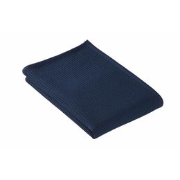 Vossen Saunatuch &raquo;Rom&laquo; mit Waffel Design blau Waffelpiqu&eacute;, Obermaterial: 100% Baumwolle B/L: 80cmx220cm, 1 Stk., Waffelpiqu&eacute;