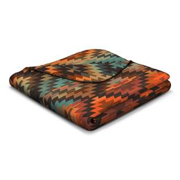 Biederlack Wohndecke &raquo;Nomad&laquo; mit geketteltem Zierstich, Kuscheldecke bunt Kaschmir, Wolle B/L: 150cm x 200cm