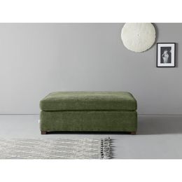 Home Affaire Polsterhocker &raquo;Skara XXL&laquo; Passend zur Serie &raquo;Skara XXL&laquo;. gr&uuml;n 100% Polyester B/H/T: 120cm x 48cm x 130cm, Samtvelours