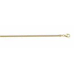 Adelia&acute;s ADELIA ́S Damen Goldkette "333 Gold Schlangen Halskette &Oslash; 1,5 mm", 50, Gold, gold, Gold, Halsketten, Goldschmuck f&uuml;r Damen