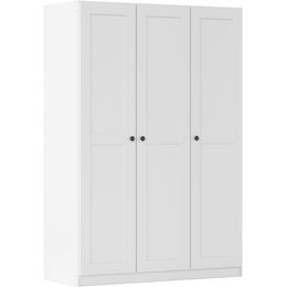 Kleiderschrank OTTO HOME, B:135cm H:197cm T:54cm, wei&szlig;, Holzwerkstoff, Kinderzimmer, Schr&auml;nke, "Mehrzweckschrank Aktenschrank M&ouml;bel Mietswohnung