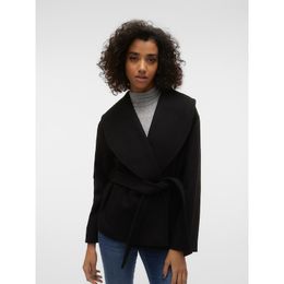 V&eacute;ro Moda Vero Moda Damen Kurzjacke &raquo;VMANNE BERGEN JACKET GA NOOS&laquo; Kunstfaser schwarz XL
