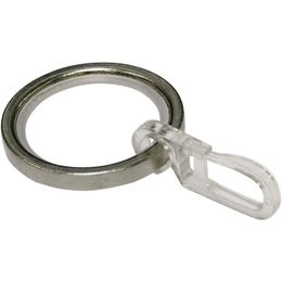 Sch&ouml;ner Wohnen Kollektion SCH&Ouml;NER WOHNEN-Kollektion Gardinenring &raquo;mit Gleiteinlage f&uuml;r &Oslash; 20 mm&laquo; Serie Einzelprogramm Leon &Oslash; 20 mm silber Kunststoff 10 Stk.