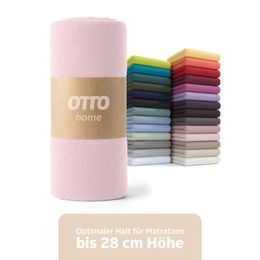 OTTO home Spannbettlaken &raquo;BLACKBERRY in PREMIUM und BASIC Qualit&auml;t, 100% Baumwolle&laquo; f&uuml;r hohe Matratzen bis 28 cm, Bettlaken, Spannbetttuch, Boxspring 