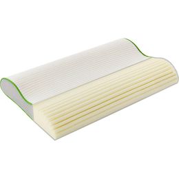 Tr&auml;umeland Kopfkissen &raquo;Kinderkissen Premium&laquo; 1 Stk. tlg. wei&szlig; Bezug: 68% Polyester, 32% Lyocell (TENCEL ) B/H/L: 57cm x 9cm x 34cm, Baumwolle Kunstfaser Tencel ,