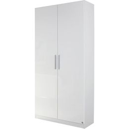 Rauch Schuhschrank &raquo;Garderobenschrank Dreht&uuml;renschrank Kleiderschrank Schrank MINOSA&laquo; Breite 91 cm mit 6 Schuhablageb&ouml;den MADE IN GERMANY wei&szlig; 