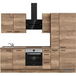 Nobilia K&uuml;chenzeile &raquo;"Structura II", NEU: individuell anpassbar mit gratis Profi-Beratung&laquo; vormontiert, Breite 270 cm, Ausrichtung w&auml;hlbar, wahlw. mit