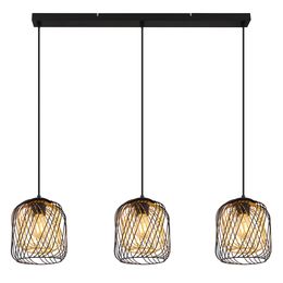 Globo LIGHTING H&auml;ngeleuchte "DICHTI", 1 Stk., schwarz, Wohnzimmer, Leuchten, H&auml;ngelampe/Pendelleuchte/Esszimmer/Wohnzimmer/Esstisch