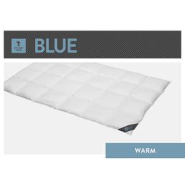 Spessarttraum Daunenbettdecke &raquo;Blue&laquo; warm F&uuml;llung 60Daunen40Federn 1 Stk. tlg. hergestellt in Deutschland, allergikerfreundlich wei&szlig; Bezug: 100% 