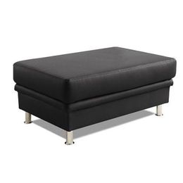 Sit & More sit&more Hocker &raquo;Mailand, B: 102 cm&laquo; individuell zu kombinieren schwarz Luxus-Kunstleder;Kunstleder Softlux ;NaturLEDER (echtes Rindleder)/Korpus 