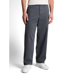Herren Chinohose, grau, Gr. L, Tom Tailor Denim, unifarben, Web, Obermaterial: 100% Baumwolle. Futter: 65% Polyester, 35% Baumwolle, Hosen, aus