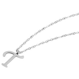 Adelia&acute;s ADELIA ́S Damen Kette ohne Anh&auml;nger "Halskette mit Anh&auml;nger &ndash; Buchstabe S aus Edelstahl", 48cm, Edelstahl, silber, Edelstahl, Halsketten, Perfekt zum