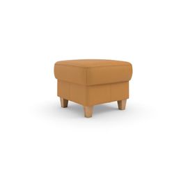 Home Affaire Polsterhocker &raquo;Palmera, B: 58 cm&laquo; mit Stauraum, Federkern gelb Luxus-Microfaser (100% Polyester);Struktur (100% Polyester);Luxus-