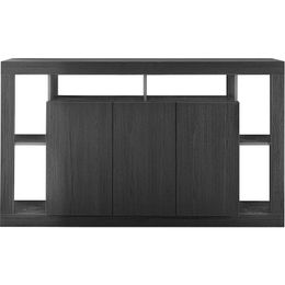 Home Affaire Sideboard &raquo;Rimini&laquo; mit 3 T&uuml;ren schwarz B/H/T: 172cm x 102cm x 42cm, 3 Stk.