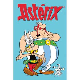 LuckyLinde Leinwandbild &raquo;Asterix, Obelix und Idefix&laquo; Fantasy Figuren Film Filmfiguren 1 Stk. tlg. Canvasbild Wanddeko Bild zum Film "Kampf der 