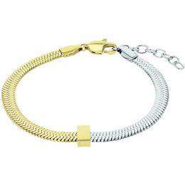 Amor Damen Armband &raquo;2039980&laquo; gelb 20cm, Edelstahl