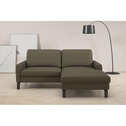 Home Affaire Ecksofa &raquo;Lecce, L-Form, Federkernpolsterung, Breite 194 cm&laquo; inkl. saugroboterfreundliche H&ouml;he & schmale Armlehnen 100% Polyester B/H/T: 