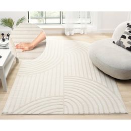 s.Oliver Teppich &raquo;Cilla, besondere Form, modernes Design, dichte Qualit&auml;t&laquo; rechteckig 11 mm H&ouml;he Woll-Look, Skandi, Boho, leichter Glanz, Wohnzimmer, 