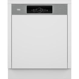 Beko teilintegrierbarer Geschirrsp&uuml;ler "BDSN16R46W", B:59,8cm H:81,8cm T:57cm, silber, Geschirrsp&uuml;ler, Quick&Shine &ndash; schnelle Reinigung mit optimaler