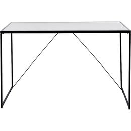 Jahnke Schreibtisch &raquo;GLAM&laquo; Schreibtisch in edlem Marmor-Look schwarz B/H/T: 120cm x 73cm x 60cm