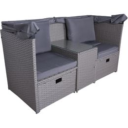 Garden Pleasure Gartenlounge-Set &raquo;SAINT-TROPEZ&laquo; gr&uuml;n Stahl B/H/T: 170cm